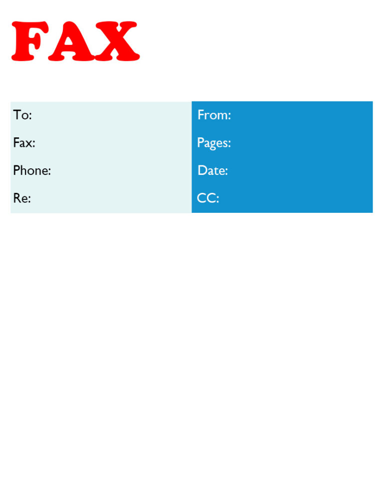 Confidential Fax Cover Sheet Template in PDF & Word