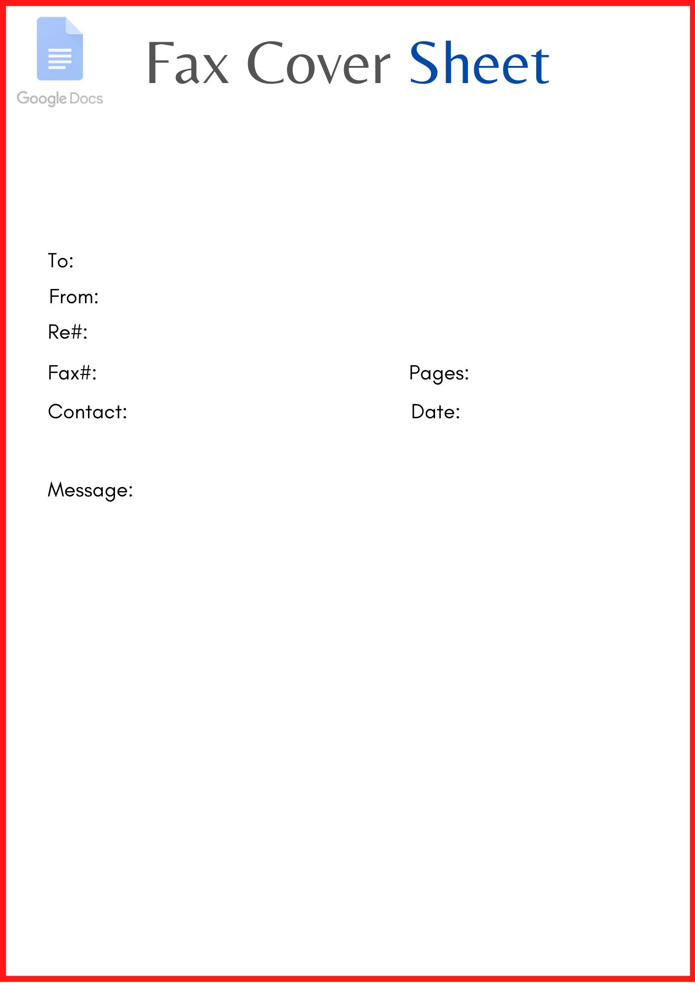 Google Docs Cover Page Template Kneelpost