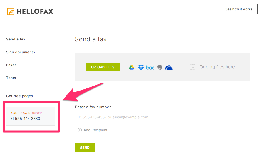How To Get Fax Number From Computer Or Email